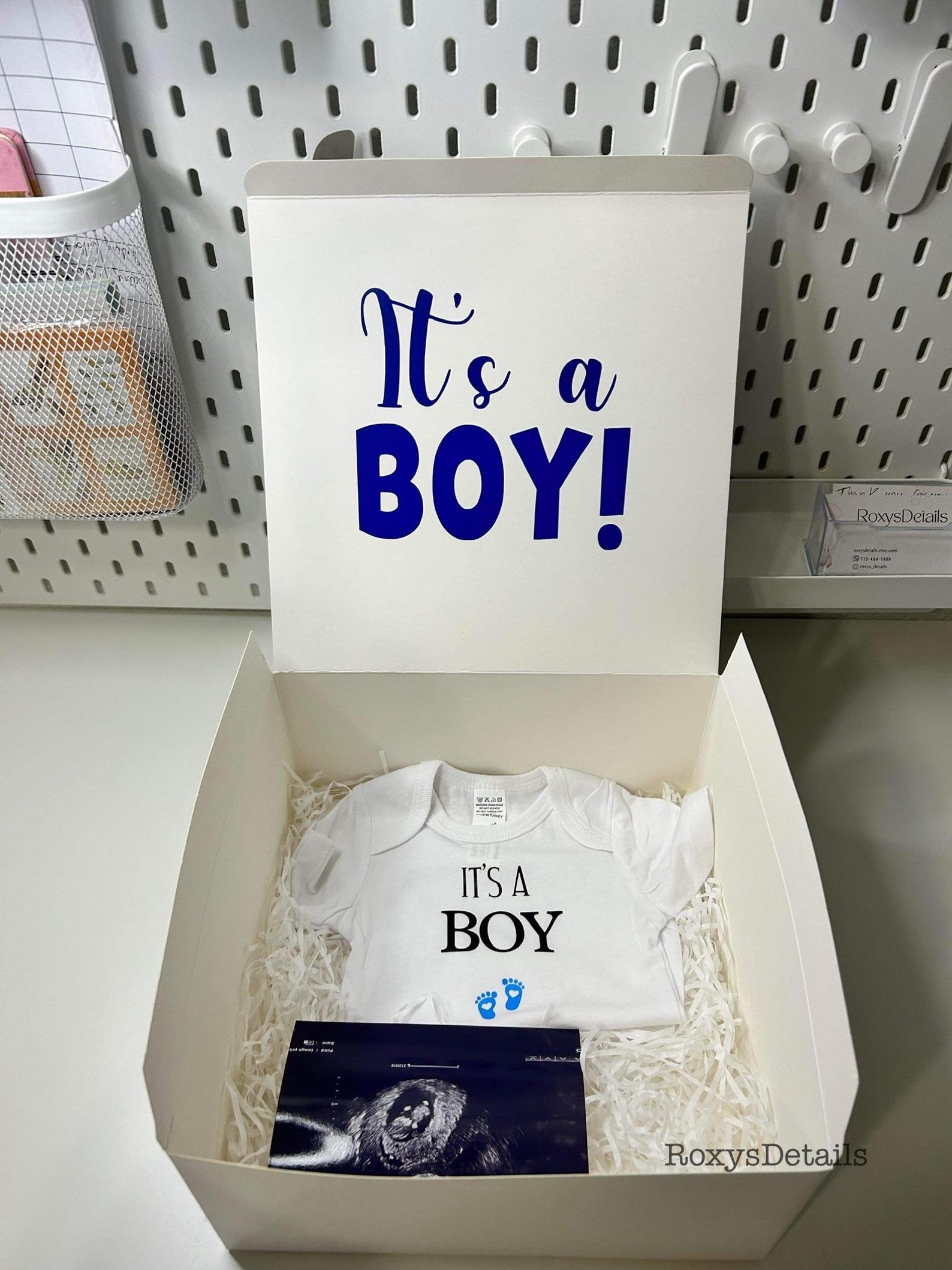 Personalized Gift Box, Its a Boy, Newborn Gift, New Baby Gift Box ...