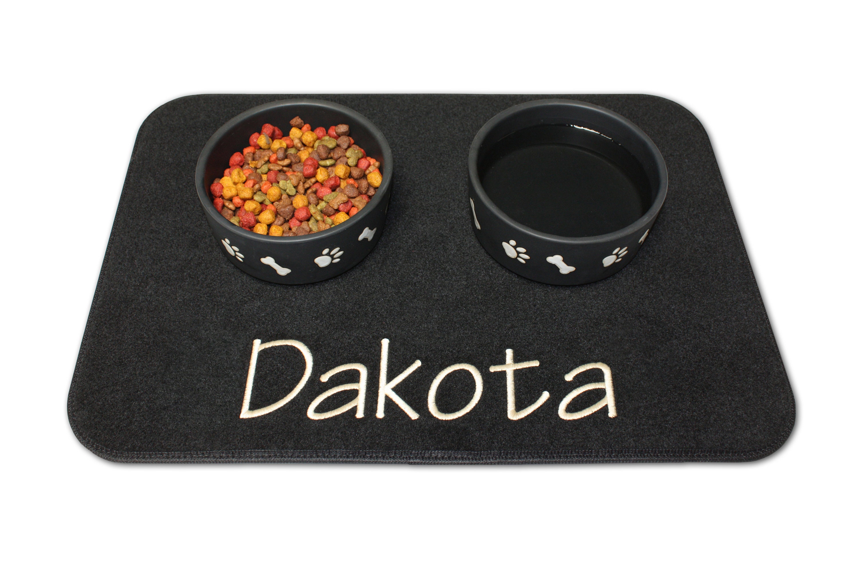 Custom Personalized Embroidered Plush Pet Mat - Etsy