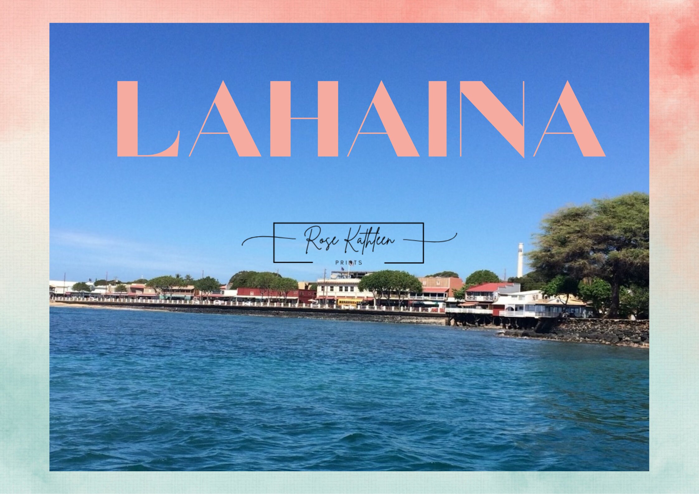 Lahaina Poster - Etsy