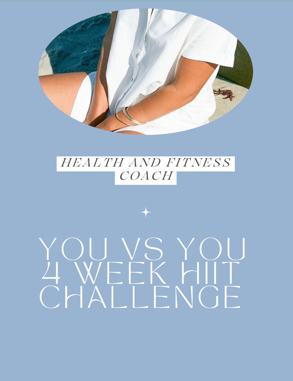 HIIT Ebook| Apartment Friendly Workout | 4 Week Workout Bundle | Body ...