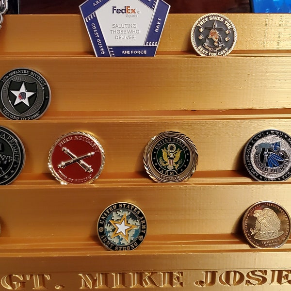 3d Print Challenge Coin Holder - Etsy