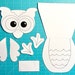 Printable 3D Paper Owl Coloring Craft Activity for Kids - Etsy