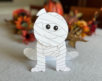 Printable 3D Paper Owl Coloring Craft Activity for Kids - Etsy