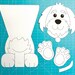 Puppy Dog Coloring Paper Craft Activity (digital Download) - Etsy