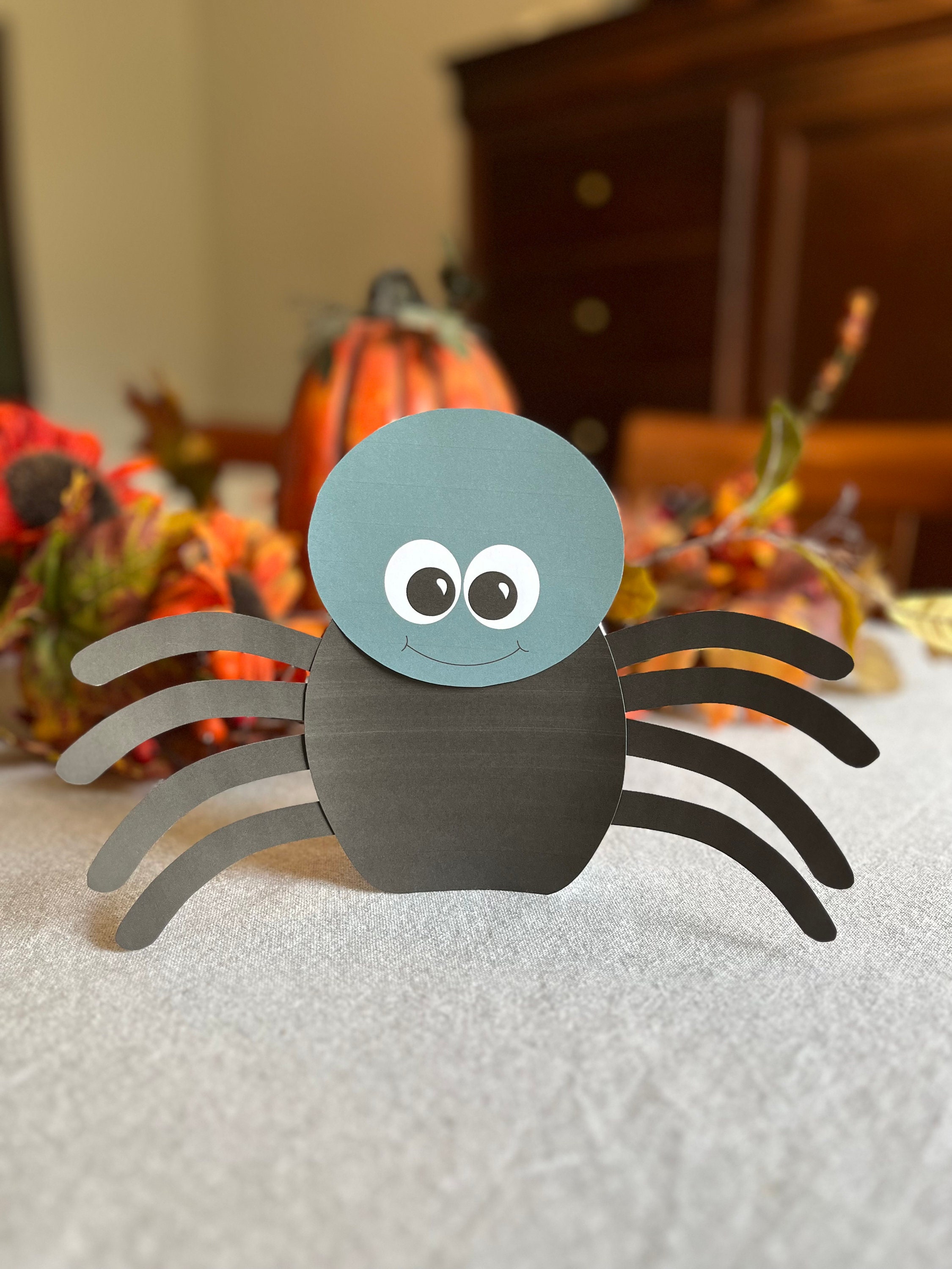 Halloween Printable 3D Craft Activity for Kids, Digital Download Craft ...