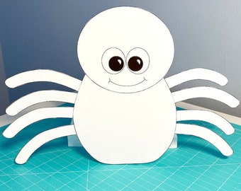 Spider and Insects Paper Craft, Kids Coloring Pages, Homeschool ...