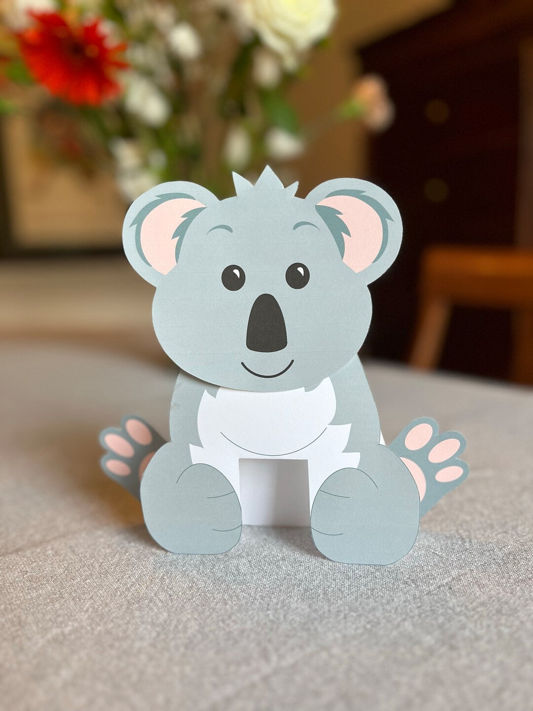 Koala Printable 3D Craft Activity for Kids, Digital Download Craft ...