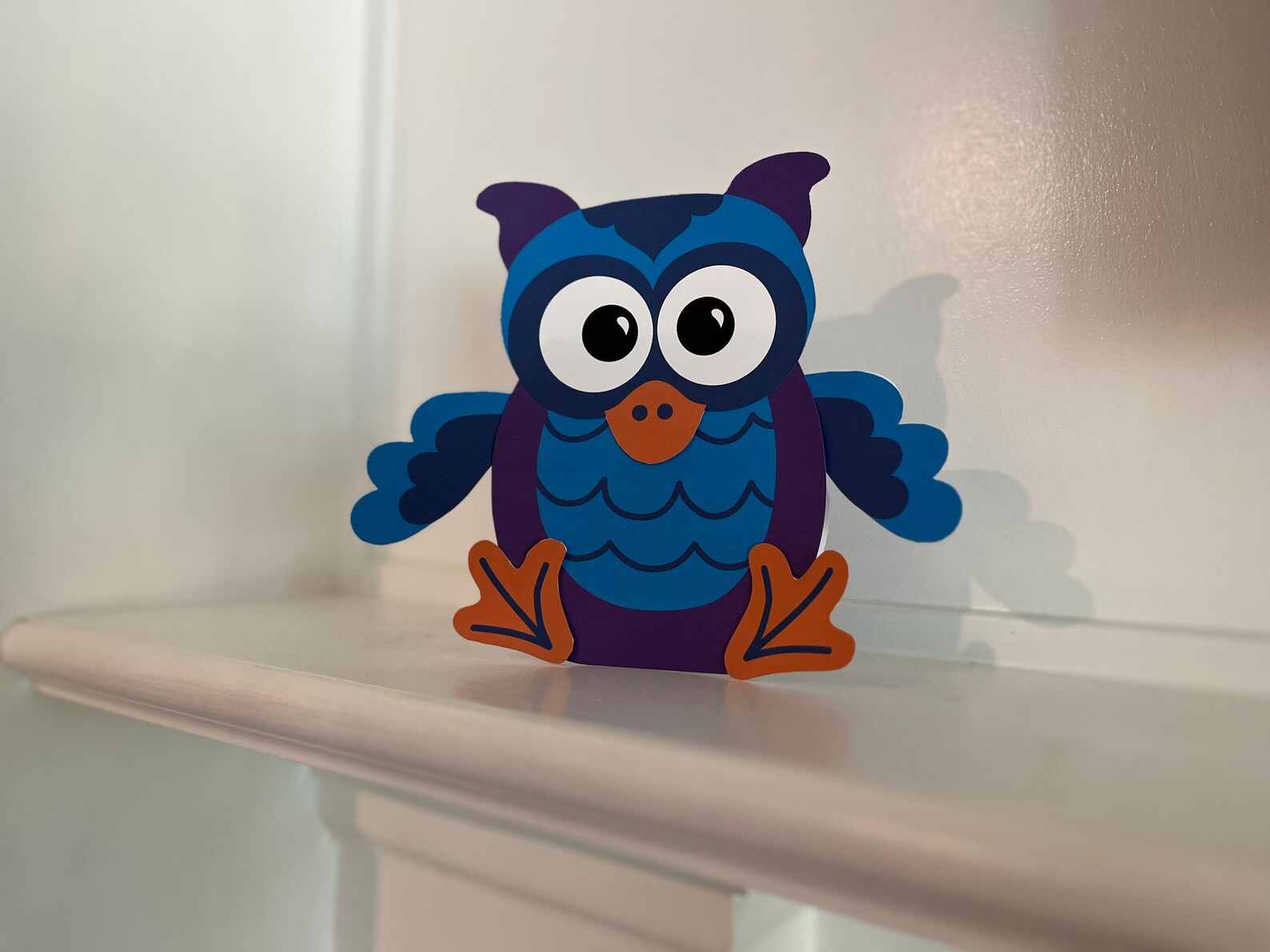 Owl Printable Craft Activity for Kids, Fun 3D Party Decoration, Easy to ...