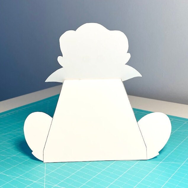 Printable Paper 3D Dracula Coloring Craft Activity for Kids - Etsy