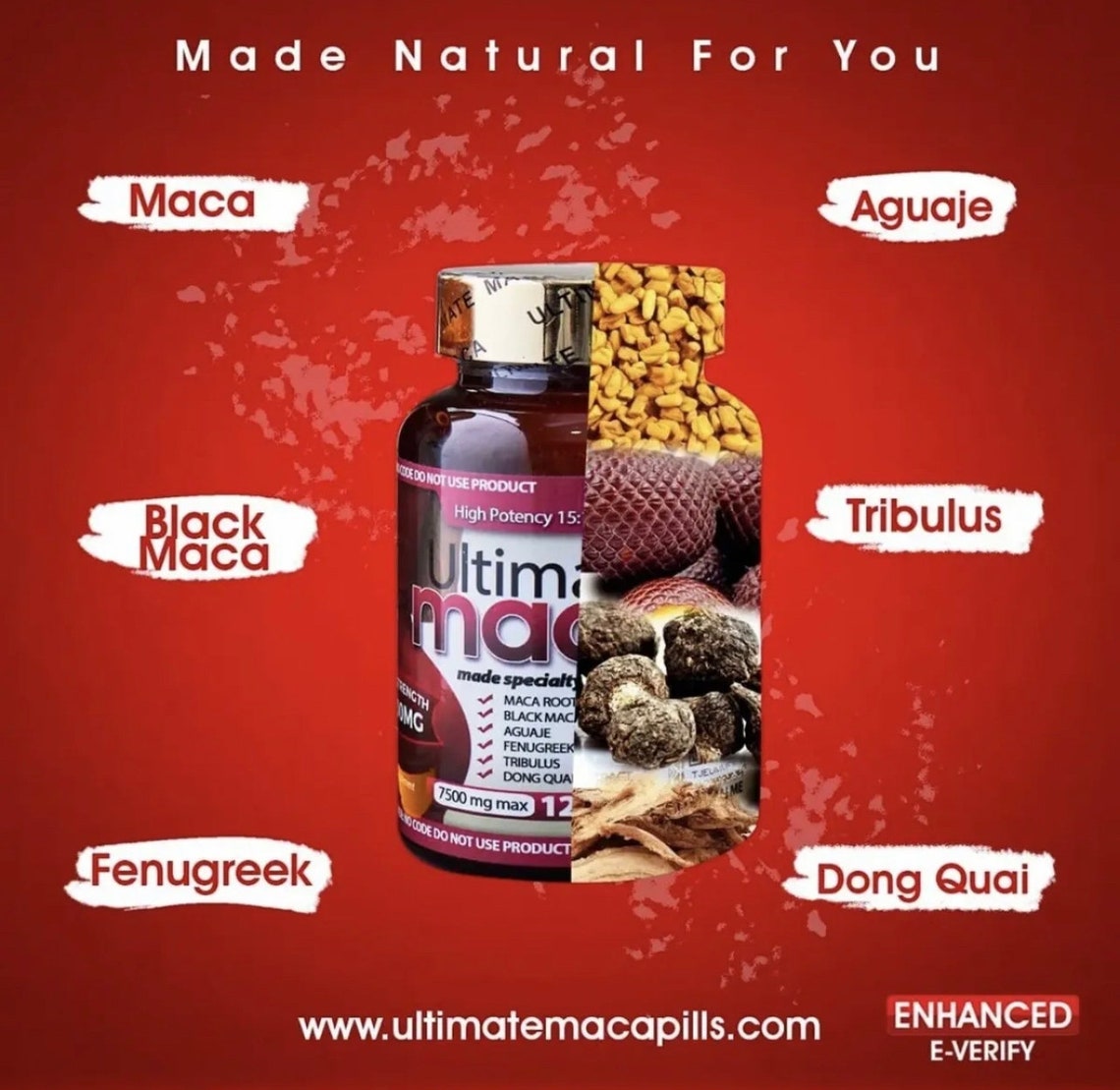 Ultimate Maca Plus Plant Based Natural Herbal Butt & Hips - Etsy Canada