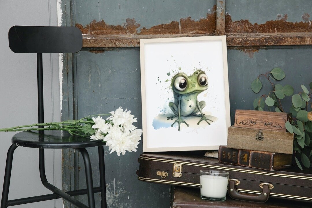 Jimmy the Little Frog A4 Digital Download Kid's Nursery - Etsy