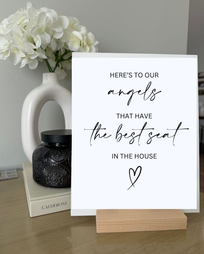 Acrylic Memory Table Sign Wedding Signage Wedding Memory Table - Etsy