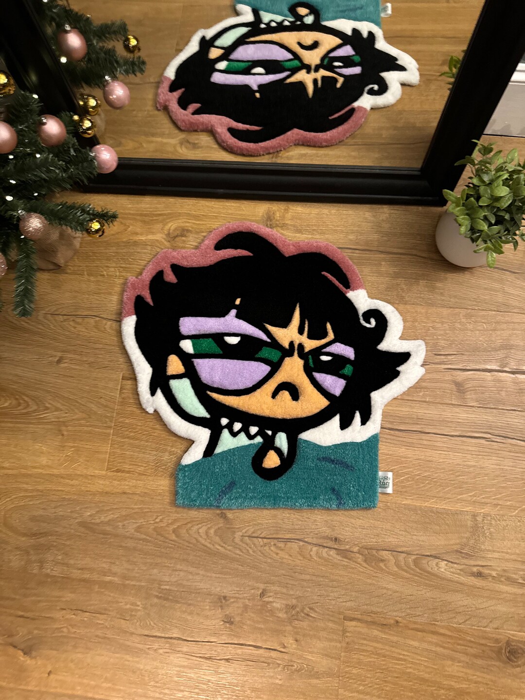 Handmade Tufted Power Puff Girls Rug - Etsy