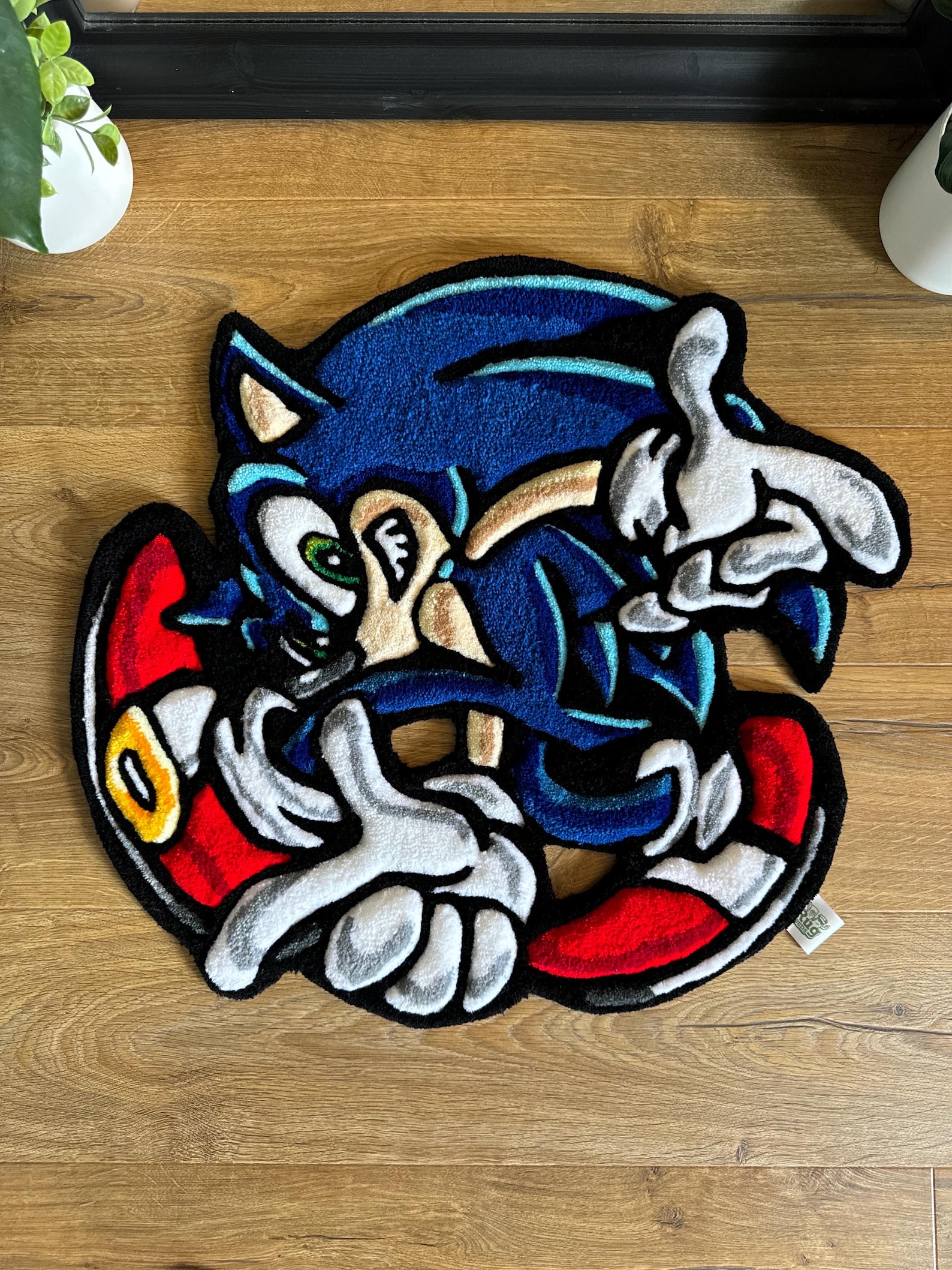 Sonic Adventure Handmade Tufted Rug - Etsy