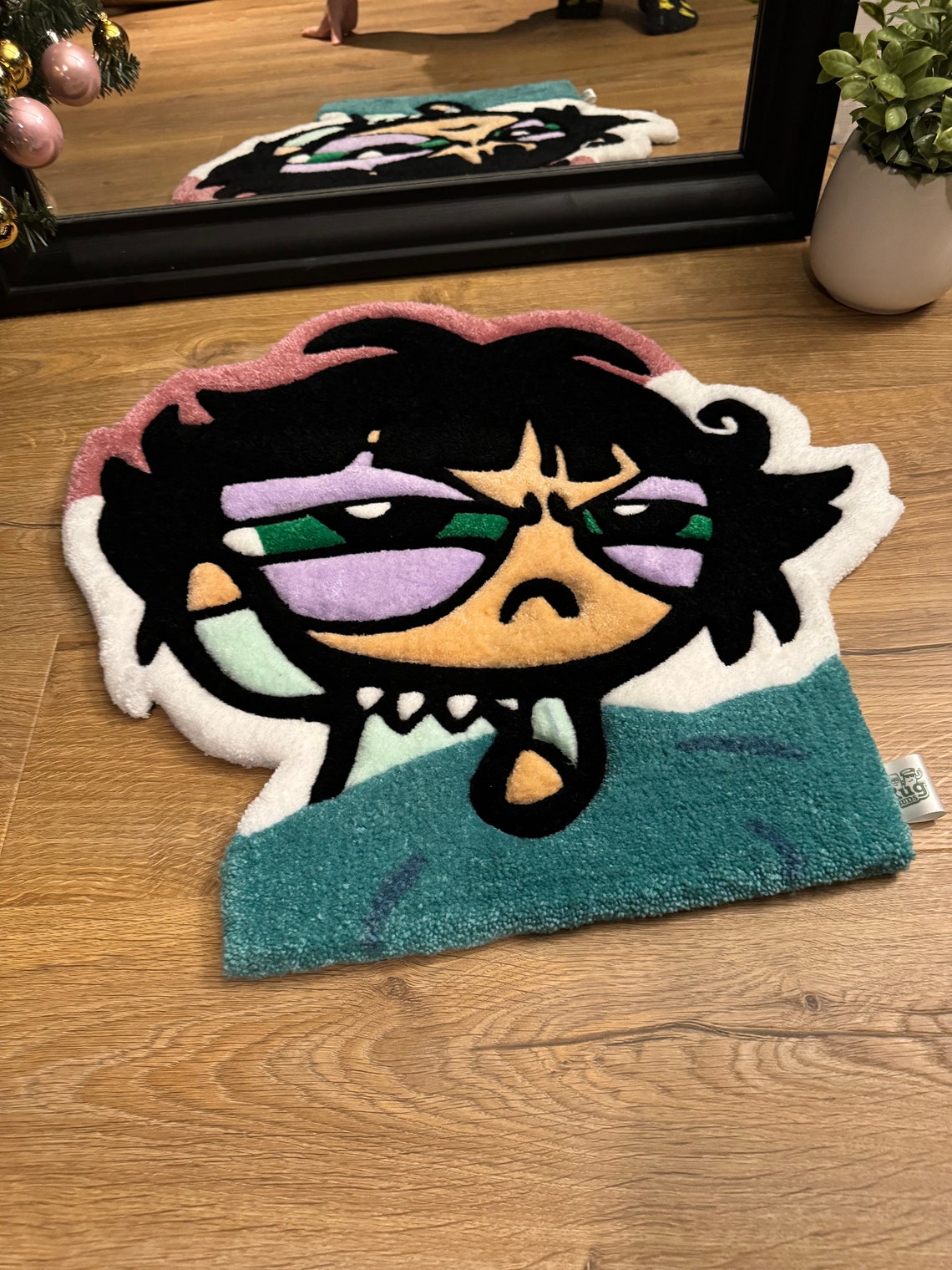 Handmade Tufted Power Puff Girls Rug - Etsy