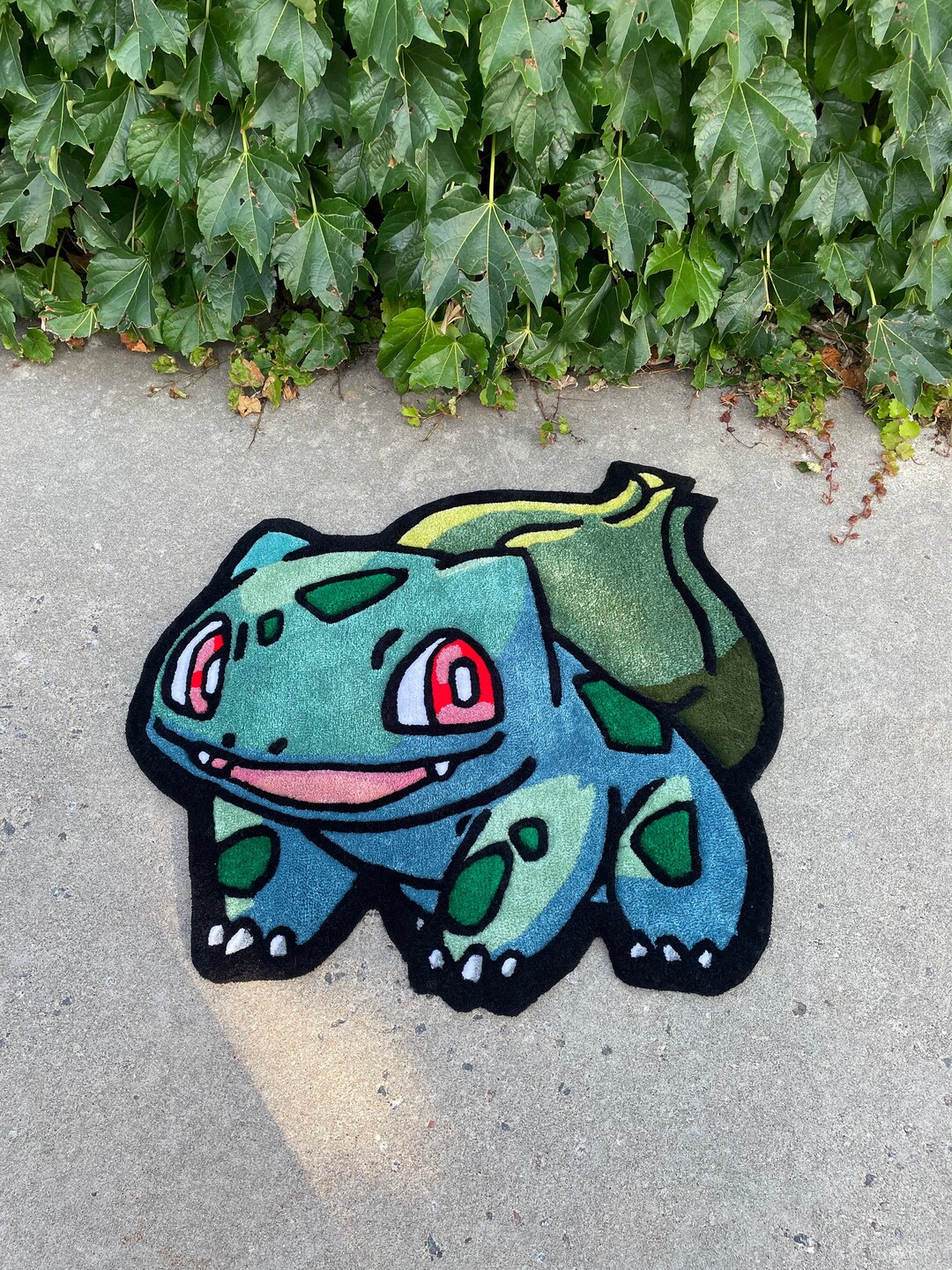 Pokémon Bulbasaur Tufted Rug - Etsy