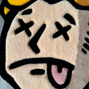 Vault Boy Fallout Face Handmade Tufted Rug - Etsy