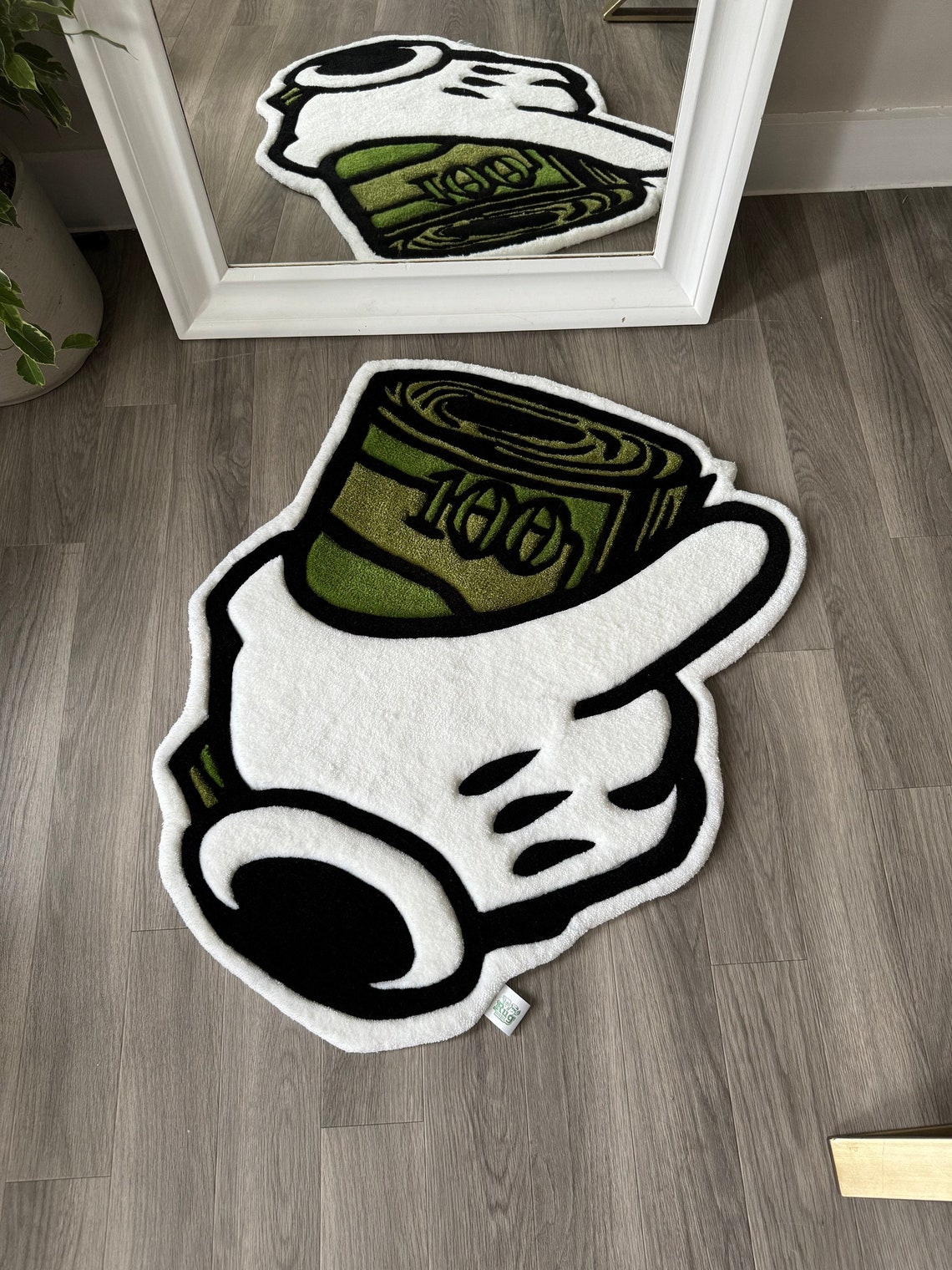 Handmade Tufted Cash Hand Rug - Etsy