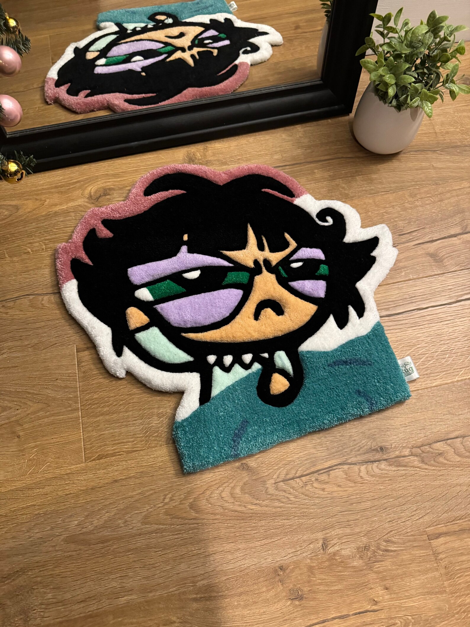 Handmade Tufted Power Puff Girls Rug - Etsy