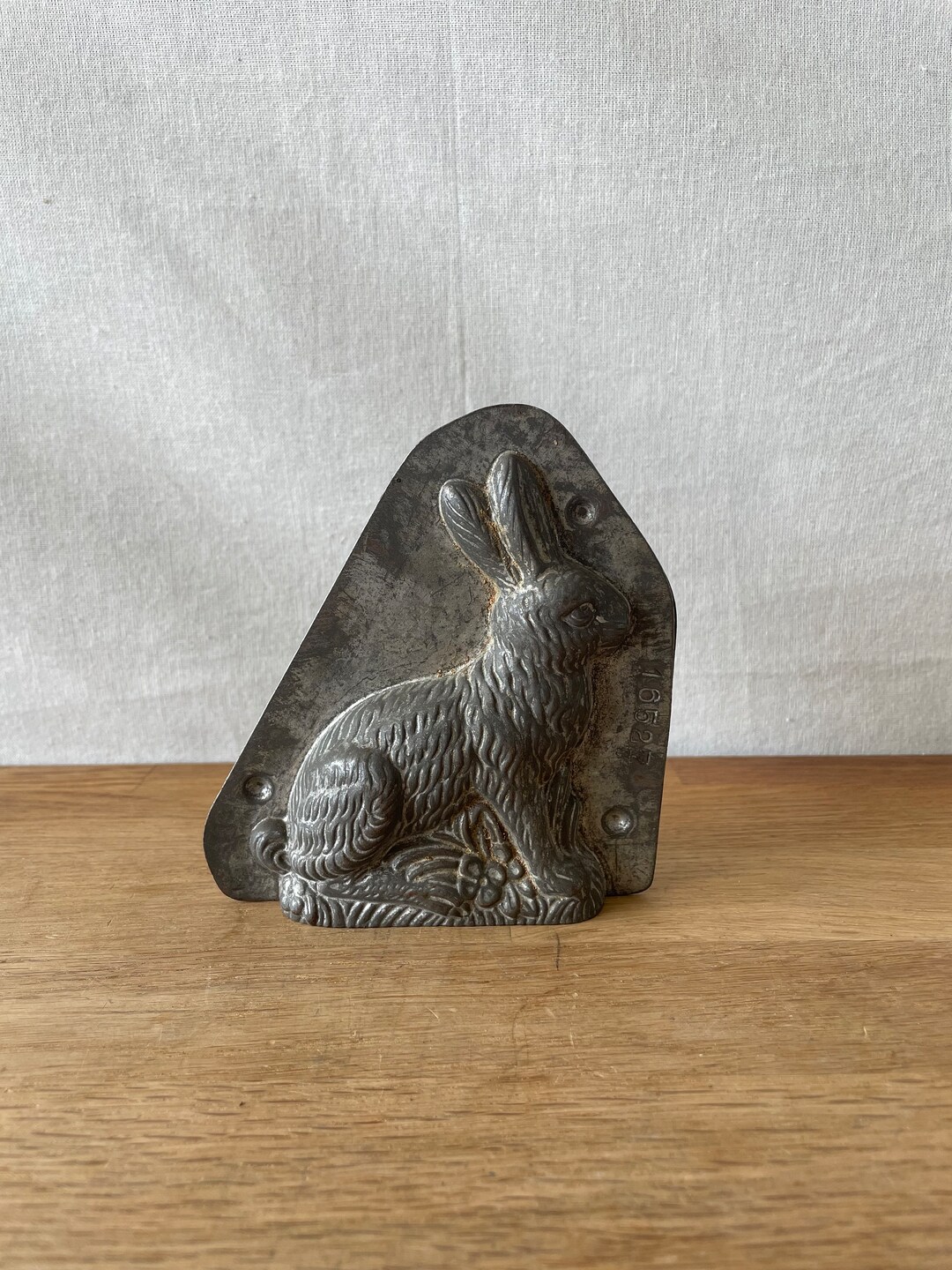 Antique Rabbit Ice Cream Mold, Rabbit Mold, Rustic Metal Kitchen ...