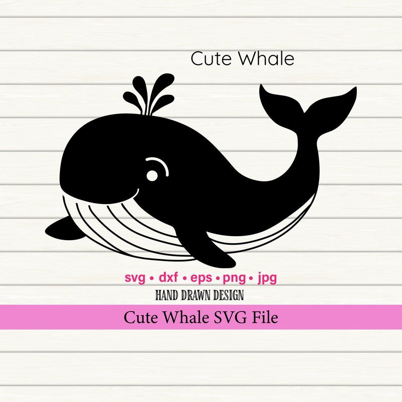 White Whale Cards - Etsy
