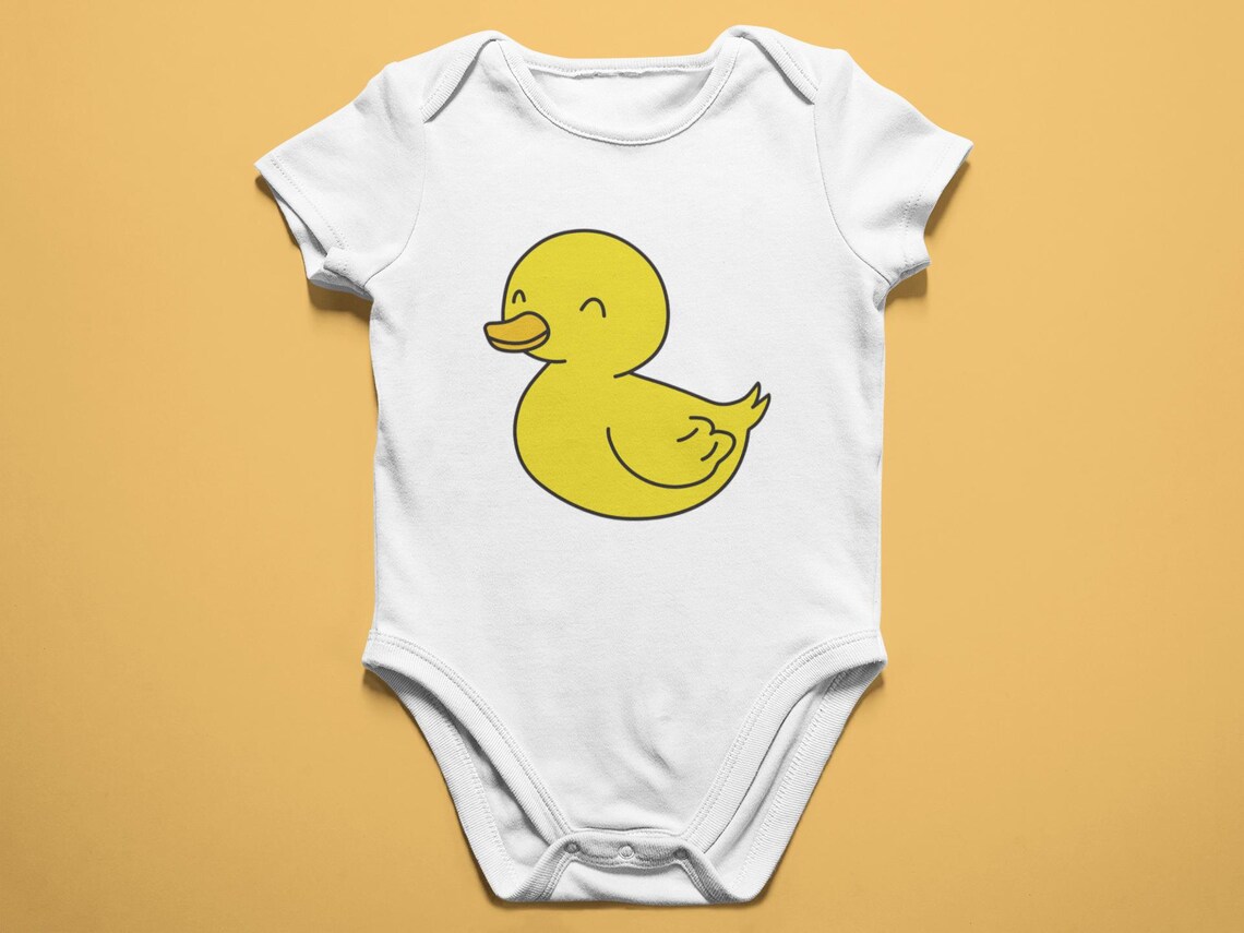 Duck SVG, Cute Duck SVG, Digital Cutting File, Duck Clipart, Commercial ...