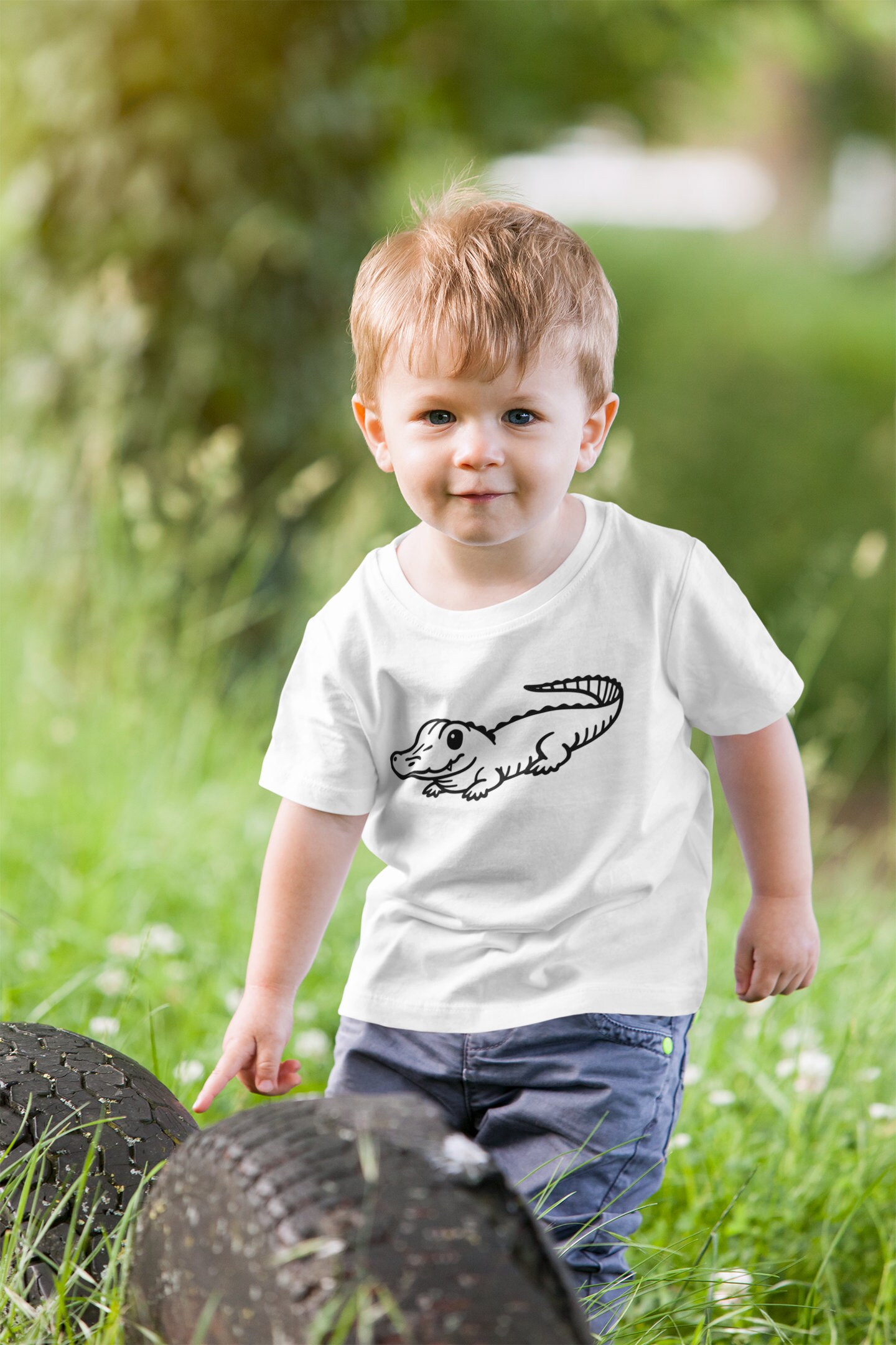 Cute Baby Alligator SVG, Digital Cutting File, Commercial Use - Etsy