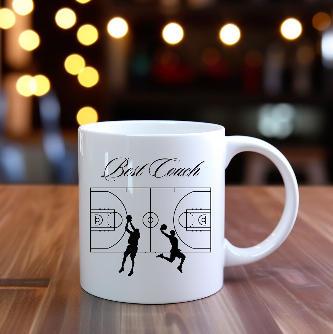 Best Basketball Coach Mug. Sports Mug. Basketball Dunk Mug. - Etsy