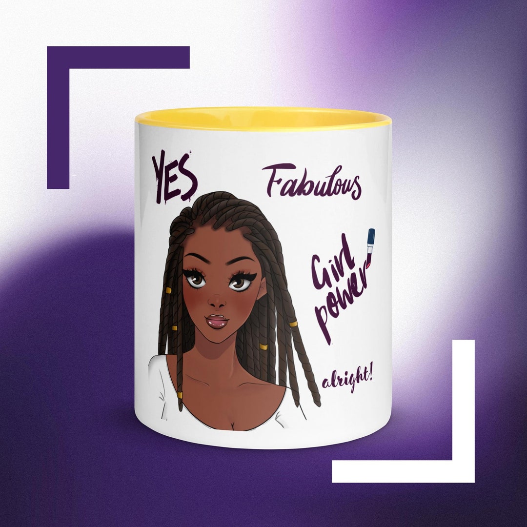 Yes! Mug With Color Inside - Etsy