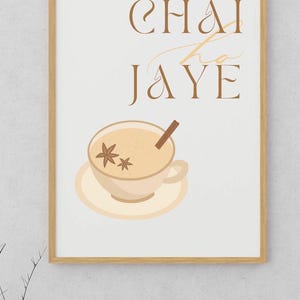 Chai Ho Jaye Printable Wall Art | Minimalist Indian Desi Wall Decor ...