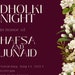 Modern Dholki Invitation Template | Editable Canva Template | Burgundy ...