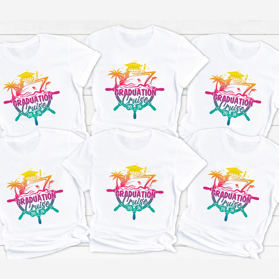 Graduation Cruise Shirt, Graduation Celebration Cruise Shirts ...