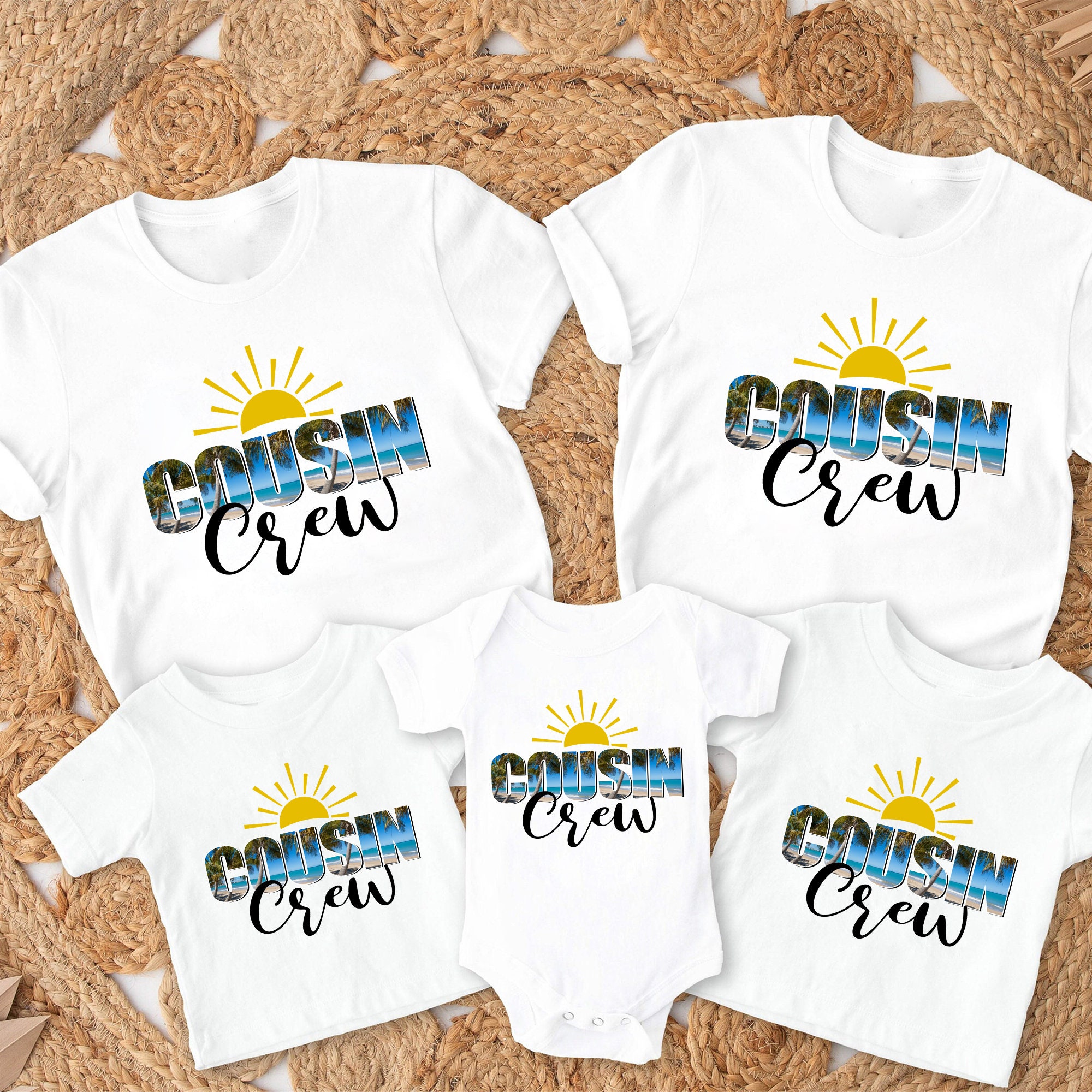 Cousin Crew Summer Vacation Beach Shirt, Cousin Beach Trip Tshirt ...