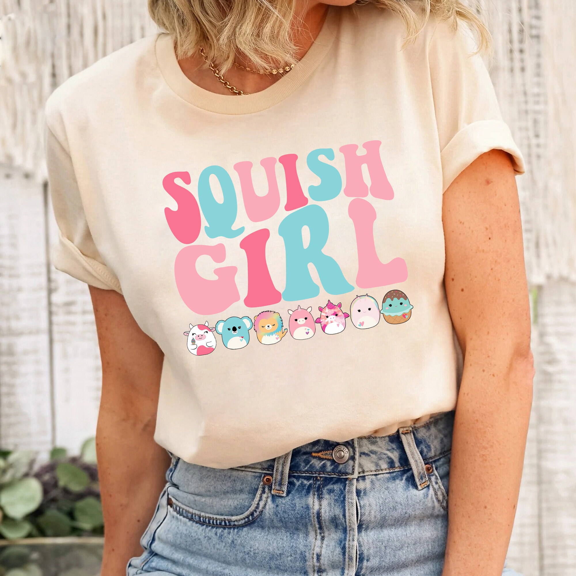 Squishmallow Squish Girl Shirt Retro Squish Girl Shirt Squishmallow