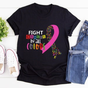 12 PNG Fight Cancer in All Colors Cancer Awareness Bundle PNG File ...
