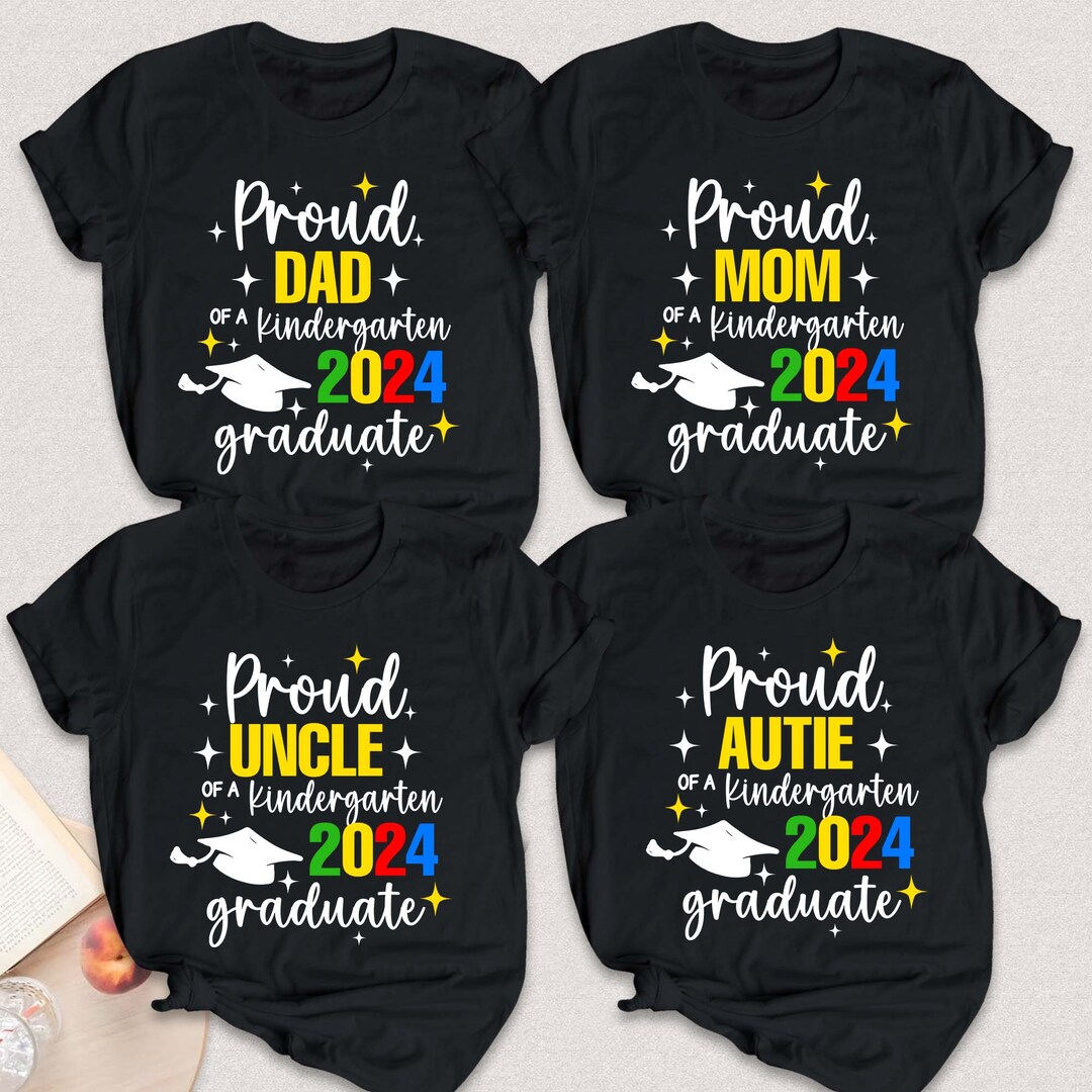 Personalized Kindergarten Family Graduation Shirt, Kindergarten ...