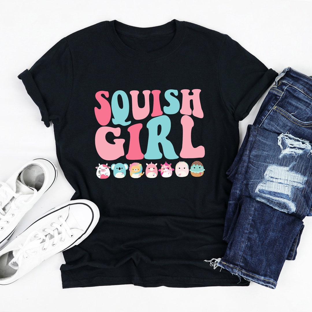 Squishmallow Squish Girl Shirt, Retro Squish Girl Shirt, Squishmallow ...