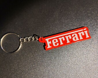 Formula 1 Scuderia Ferrari Motel Keychain - Etsy