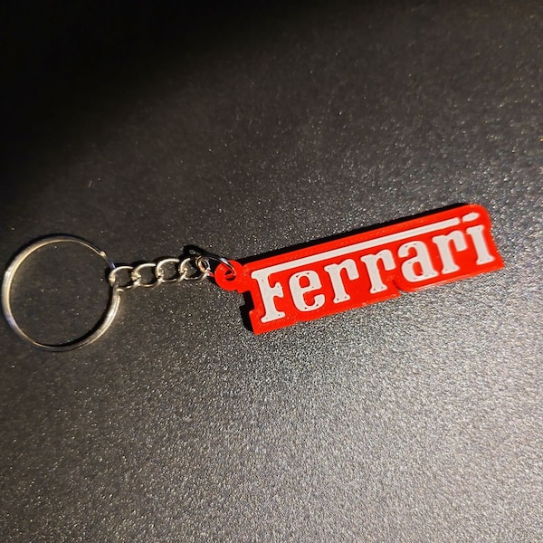 Ferrari Keychain - Etsy