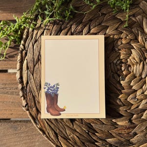 Cowboy Boots to Do List Notepad: Western Stationery - Etsy