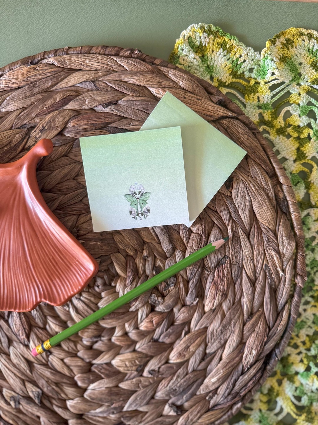 Luna Moth Sticky Notes - Etsy