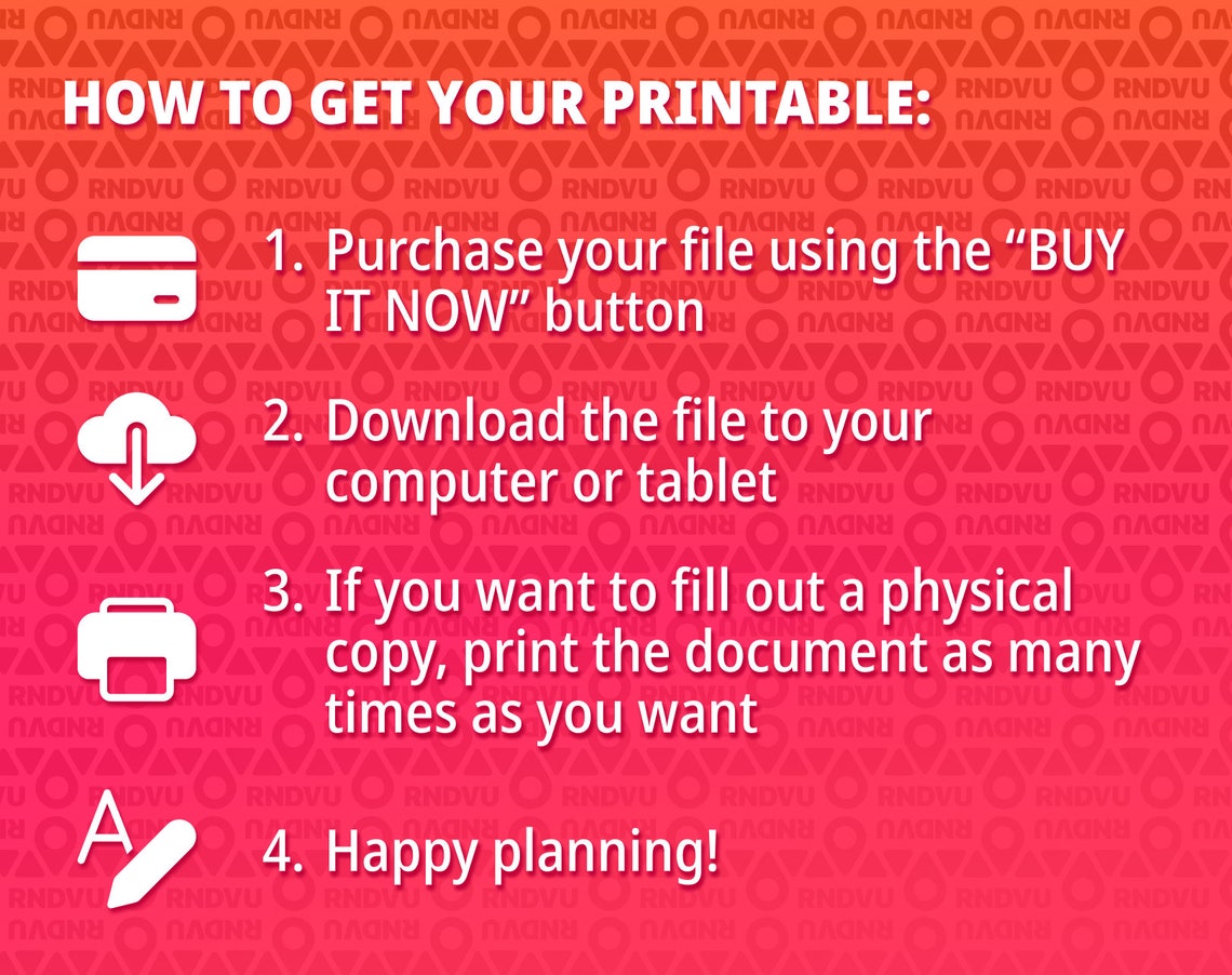 Hole Punched Printable Planner Weekly Monthly Planner - Etsy