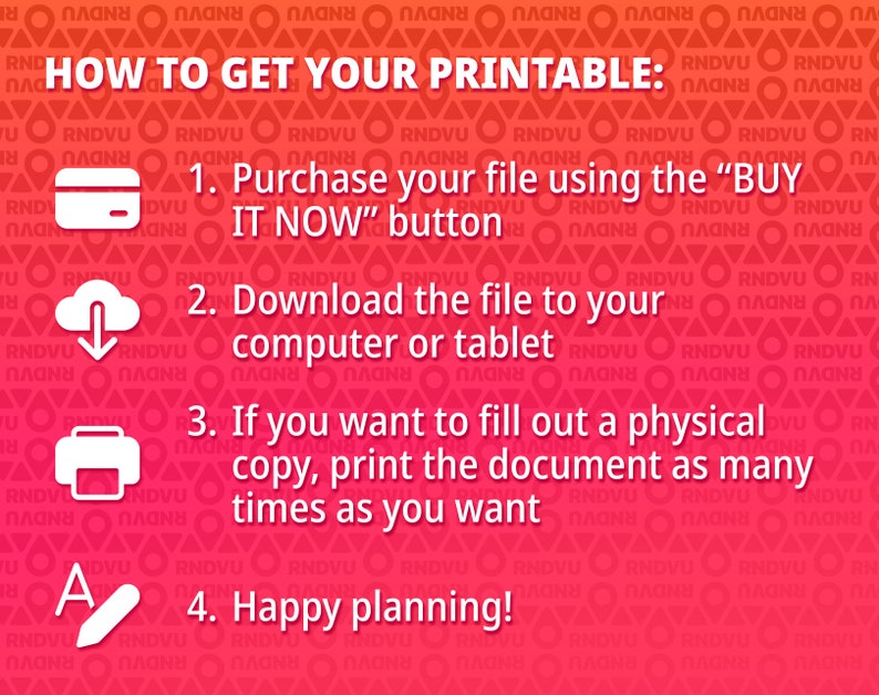 Hole Punched Printable Planner Weekly Monthly Planner - Etsy