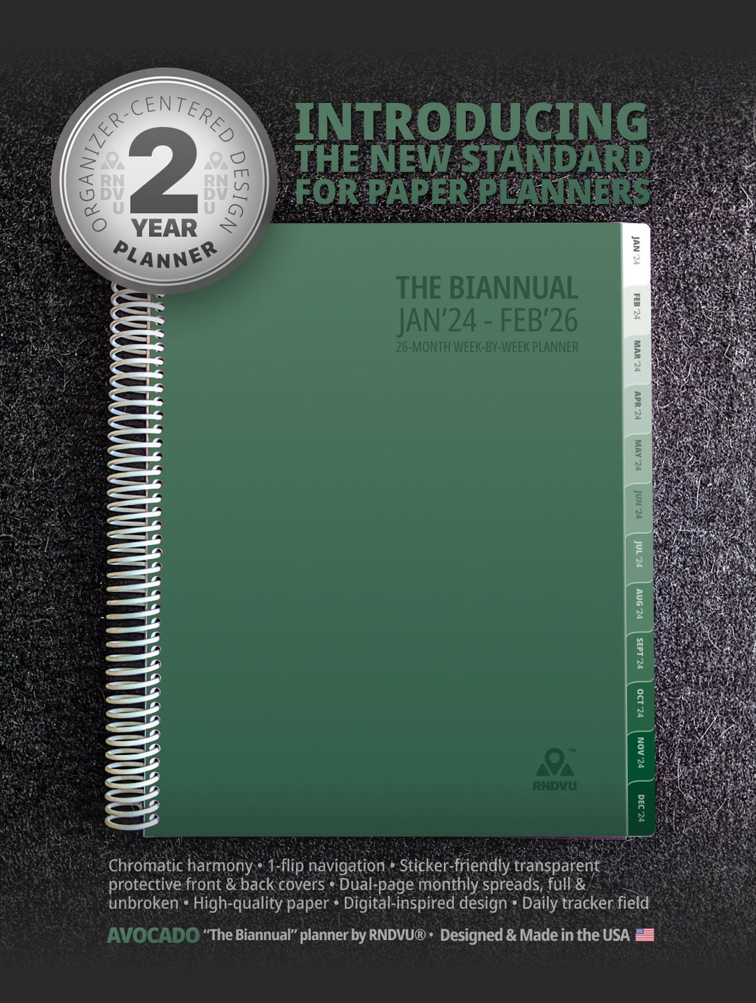 2024-2025 Daily Planner, 24-25 Planner, 2025 Planner, Weekly Planner ...