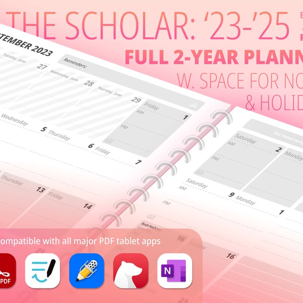 Goodnotes Planner - Etsy