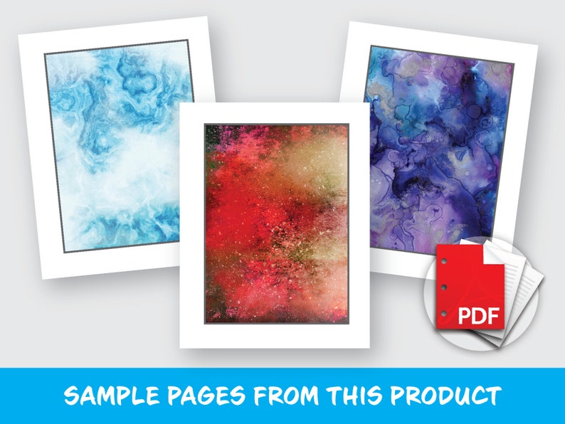 Reverse Coloring Pages Watercolor Abstract Inverse Backwards - Etsy ...