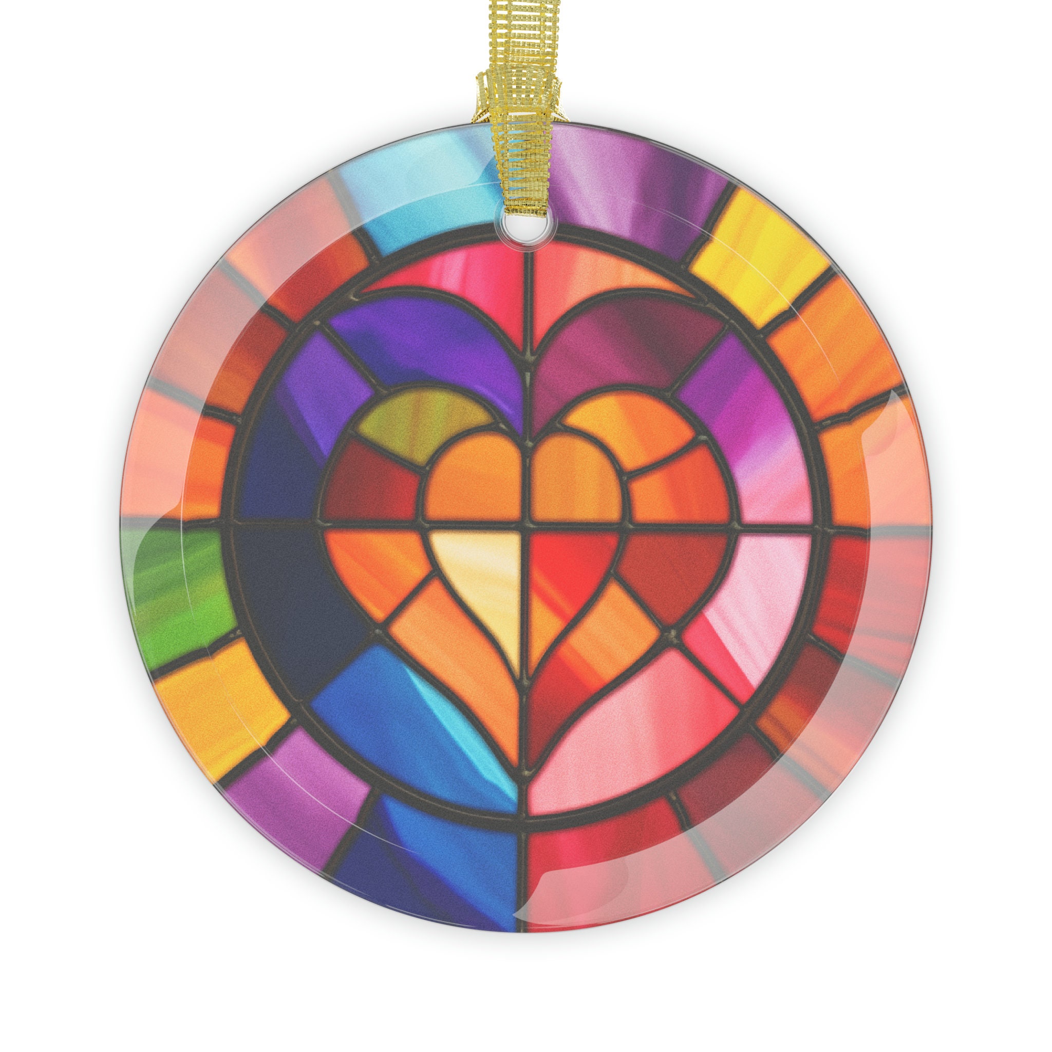 Suncatcher Heart, Stained Glass Look, Valentines Gift, Valentines Day ...