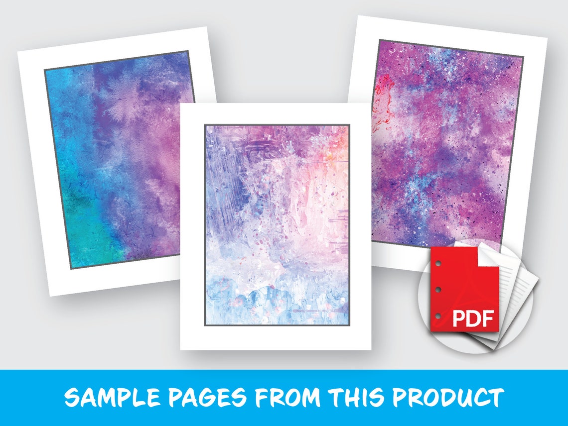 Reverse Coloring Pages Watercolor Abstract Inverse Backwards Adult ...