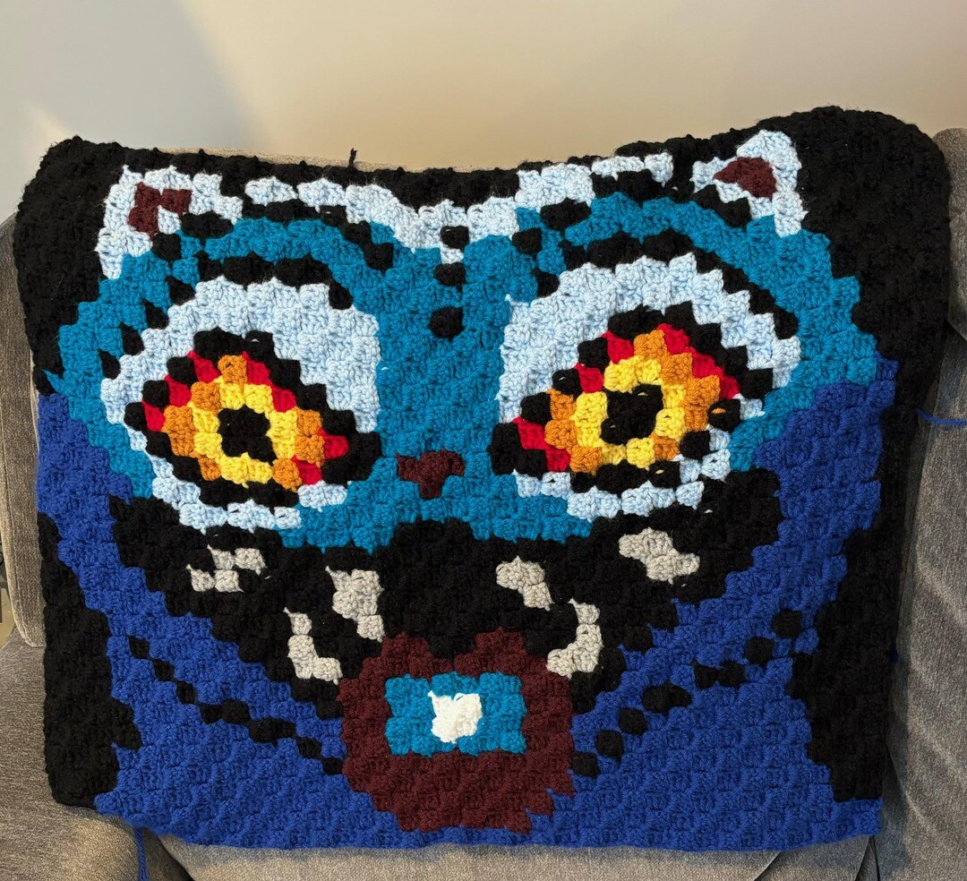 Kpop Demon Hunters Derpy C2C Crochet Pattern (pattern Only) - Etsy