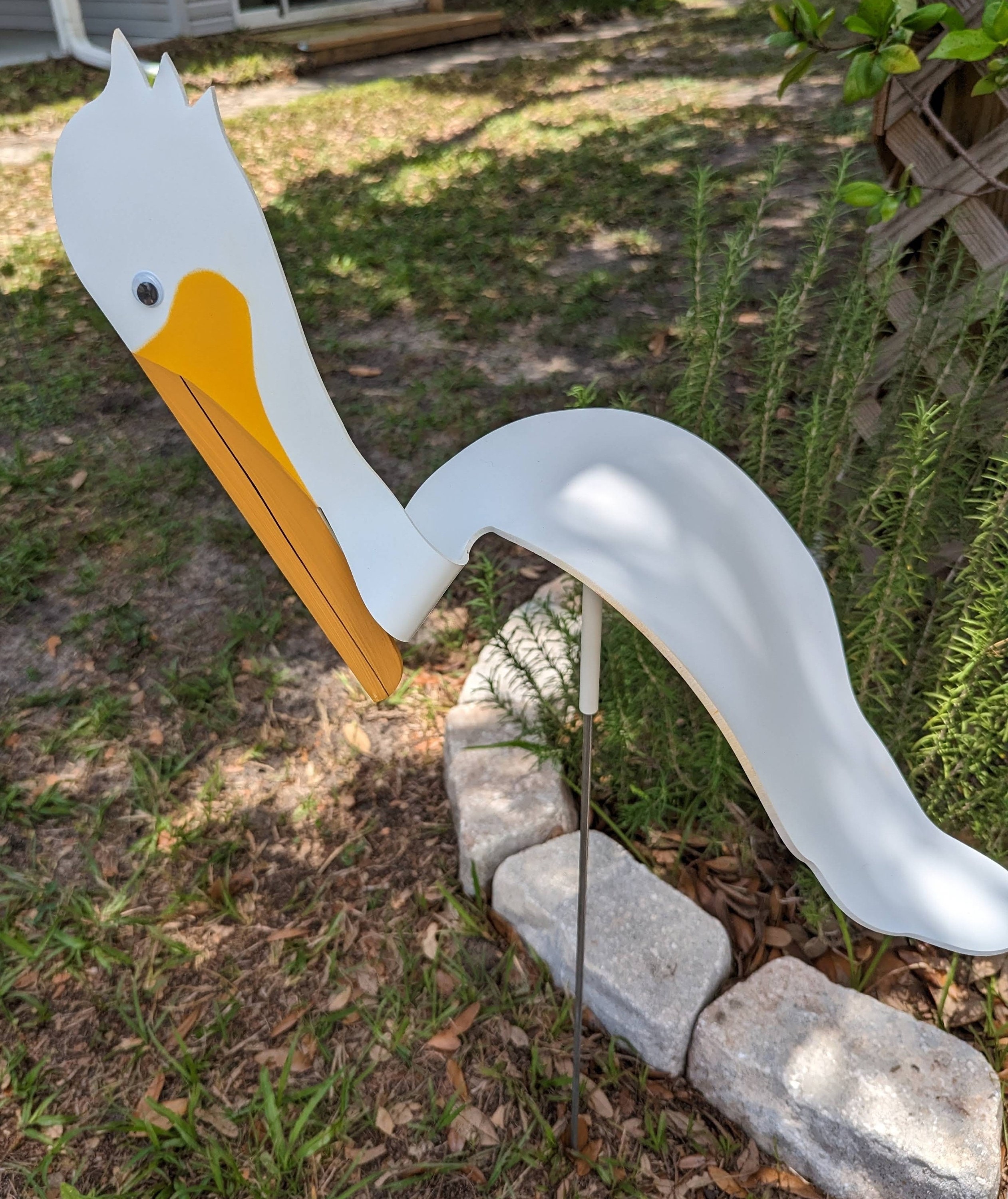 5 Large Bobbing Birds Pick Colors PVC Dancing Balancing Sculpture ...